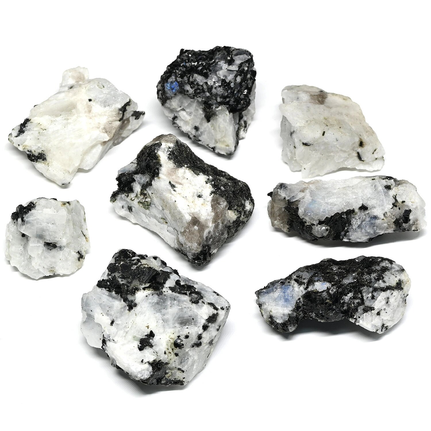 Лунный камень (Адуляр) фракция 20-50мм, упаковка 500г .