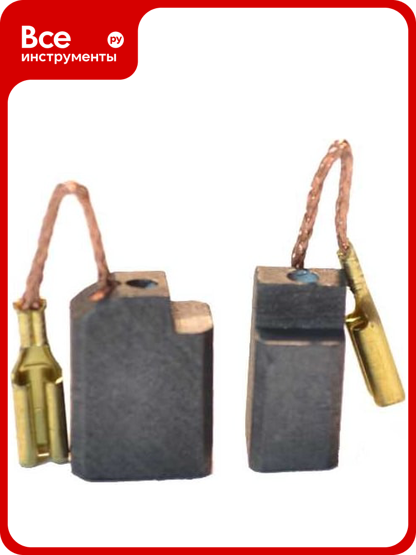 Комплект графитовых щеток 2 шт, Dewalt, OEM 636128-03/as Asein 1999.07J