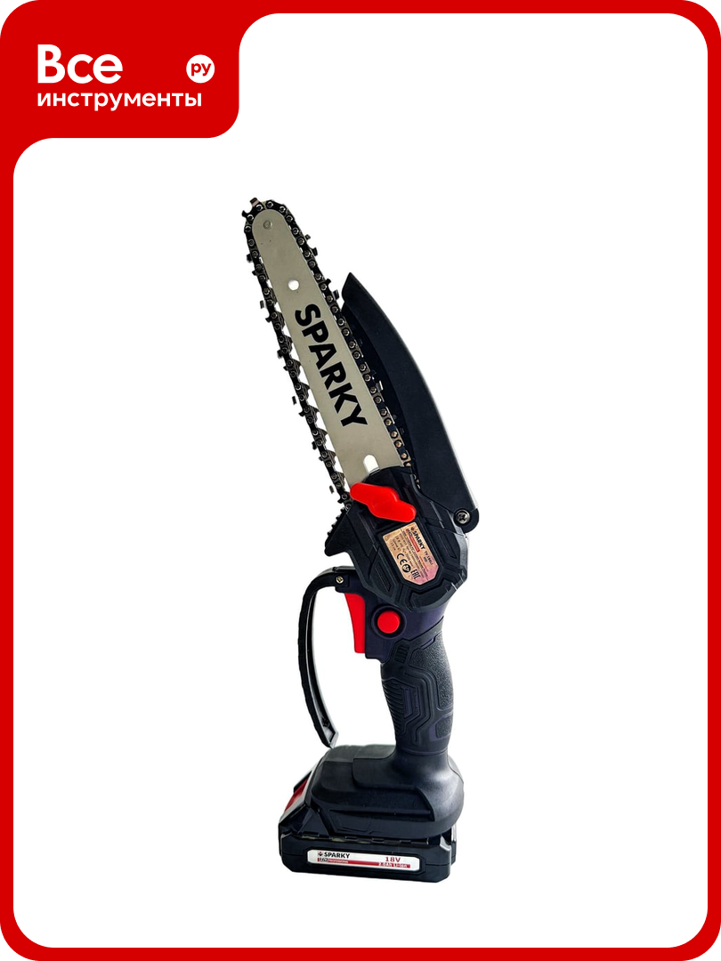 Аккумуляторная цепная мини-пила SPARKY TV 186Li HD 14000199390, пластиковый