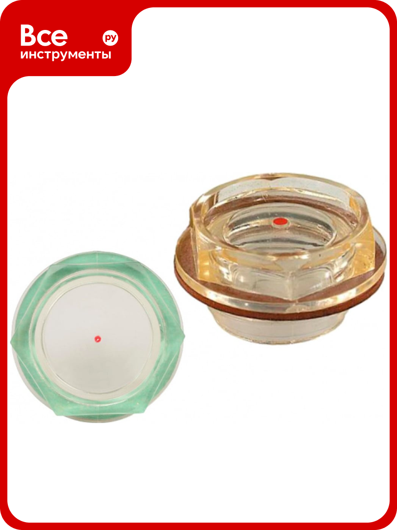 Маслоуказатель Глазок KIPP K0445.1362715, без отражателя, для компрессоров