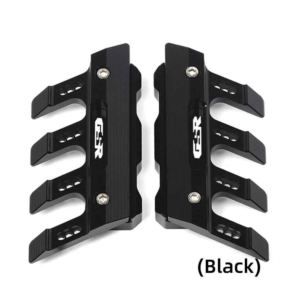 Для Suzuki GSR400 GSR600 GSR750 GSR 600 750 мотоциклетный брызговик, защита передней вилки, защитный блок, переднее крыло, ползунок, аксессуары, Черный