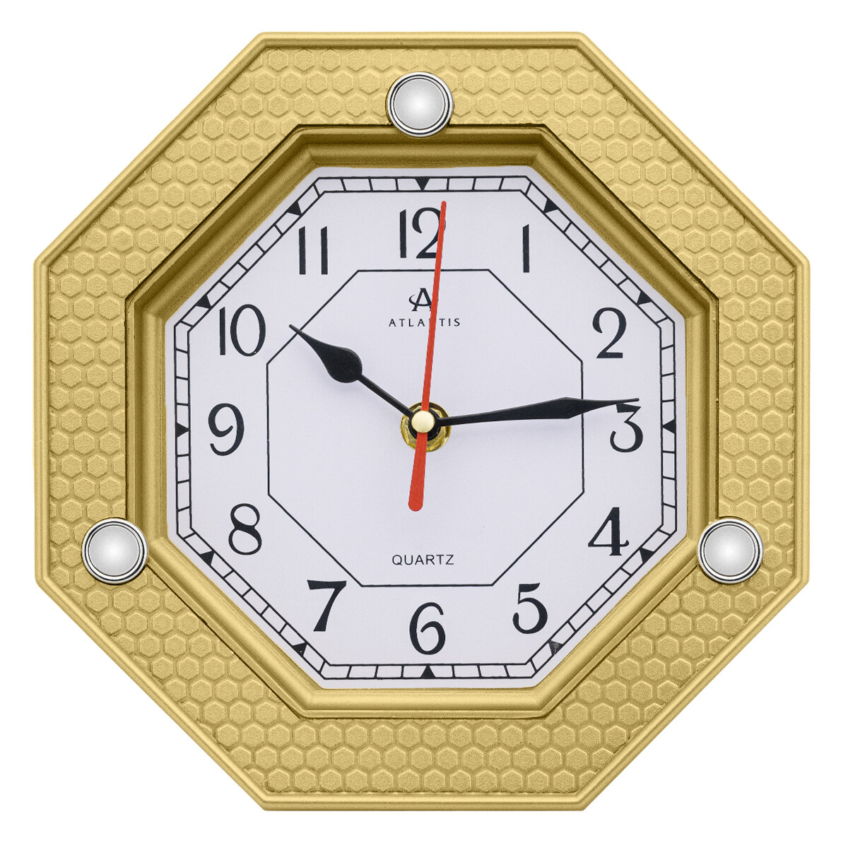 Часы настенные Atlantis TLD-6243 gold