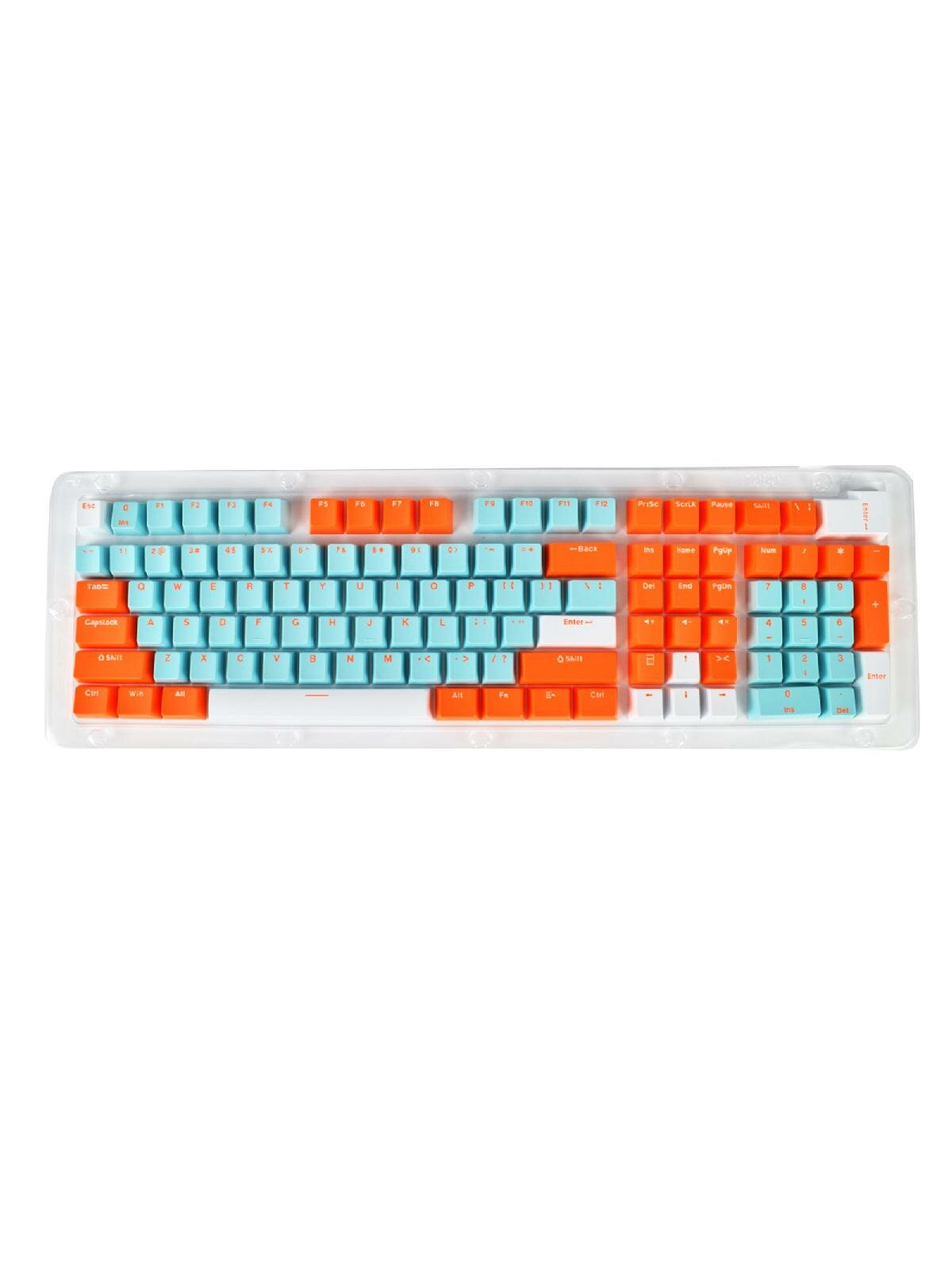 113 Keys OEM Double Shot Keycaps Set ISO Enter Keycap For Cherry MX Switch Mechanical Keyboard Matched Color Personality