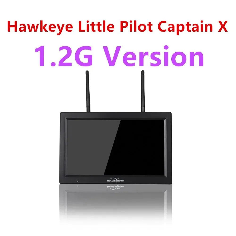 Hawkeye Captain X 10,2-дюймовый/7-дюймовый/5-дюймовый 1024x600 светодиодный 64-канальный монитор 1,2G/3,3G/5,8G/3-в-1 FPV-монитор с HDMI-видеорегистратором