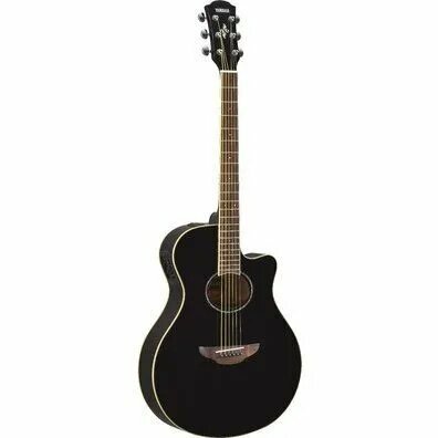 Yamaha APX600 BK / Электроакустическая гитара концертная с вырезом 6 струн BLACK