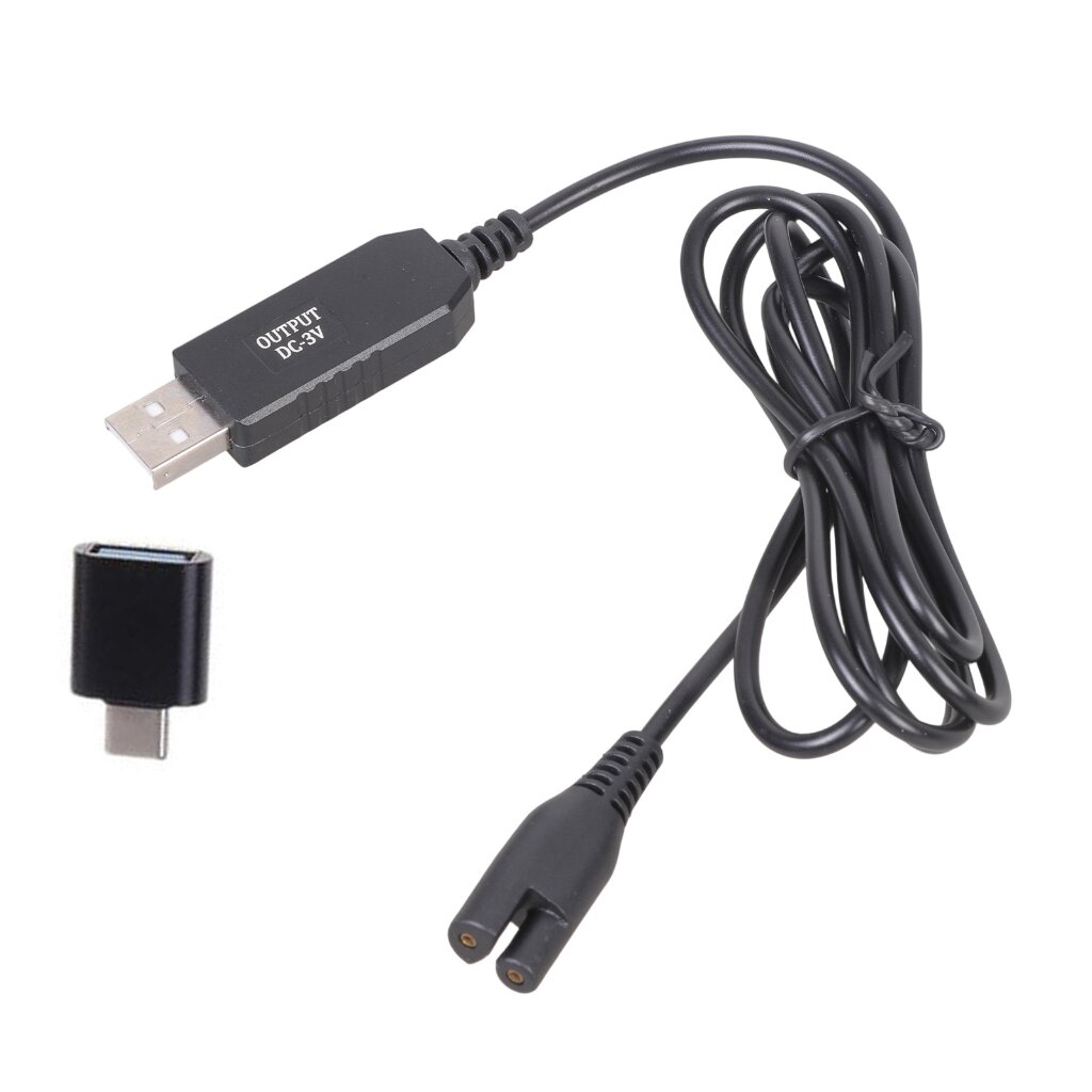 Зарядные Устройства USB Type C Шнур Для Замены Беспроводного Флоссера Для Воды 3V 100mA Кабель для Перемещения длиной 1,2 м С Двойным Входом Совместимость