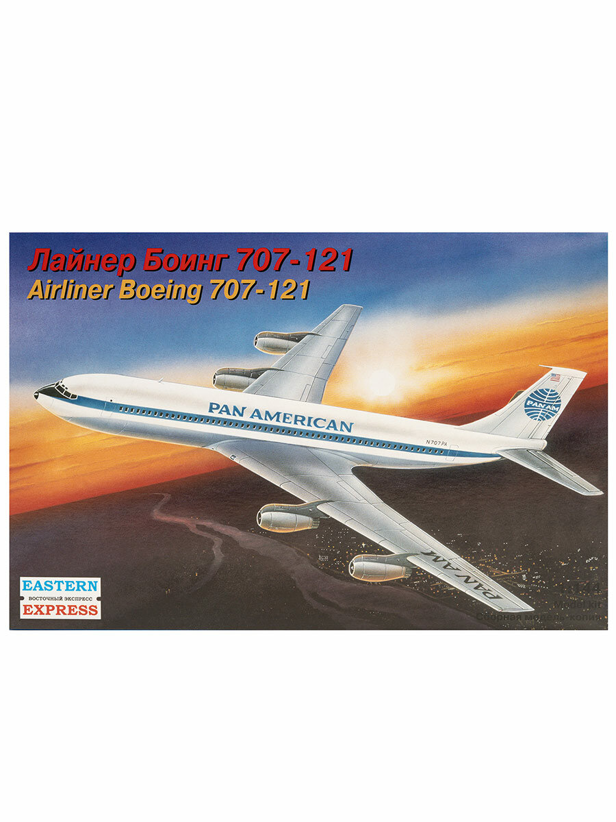 14401 Восточный Экспресс Авиалайнер Боинг Б-707 (1:144)