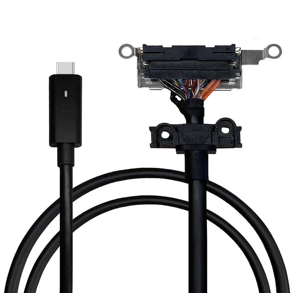 Кабель usb type-c для док-станции dell wd194k, заменяющий кабель v2dj00v2dj0