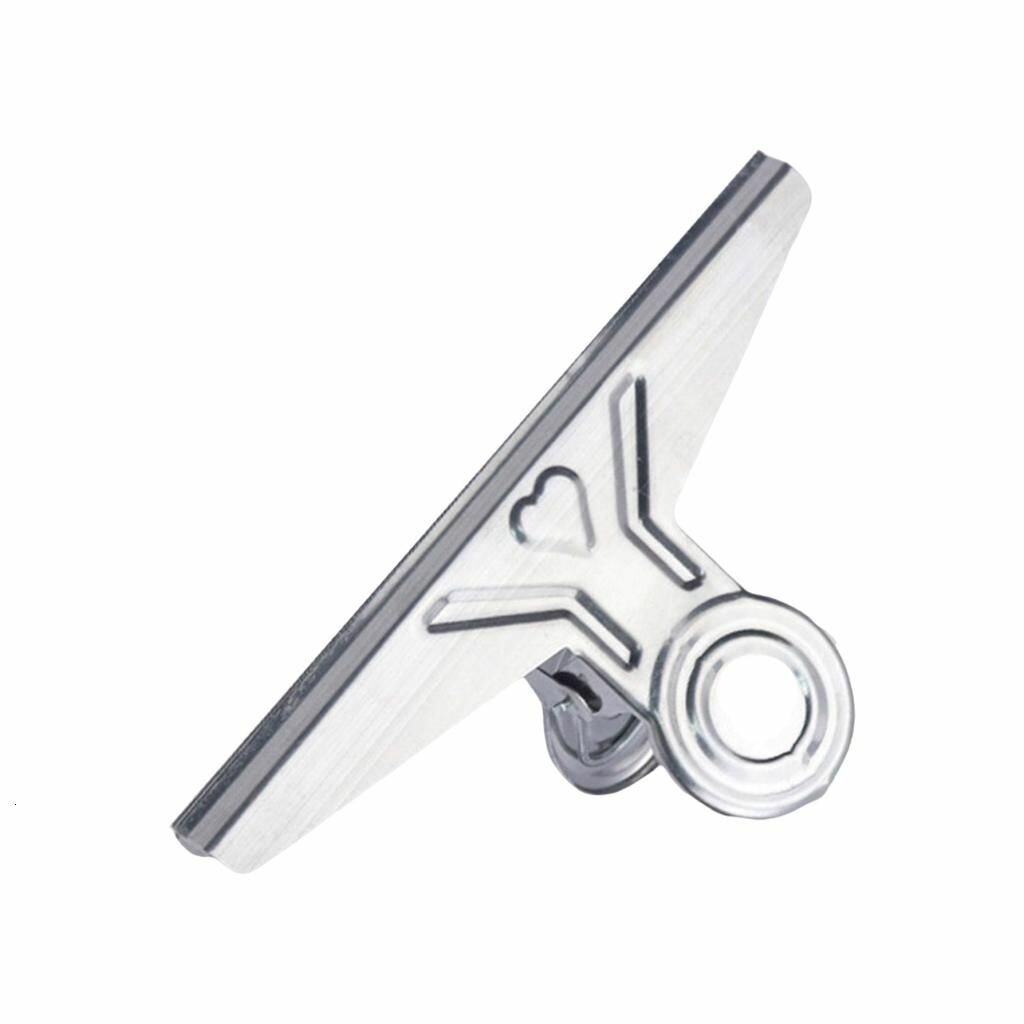 Большая скрепка для бумаг 20 см, серебро