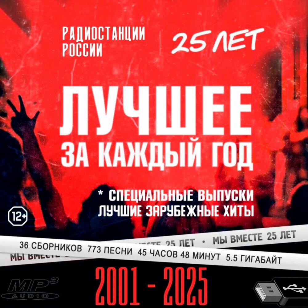 Радиостанции России: Лучшее за 25лет (2001-2025) иностранные