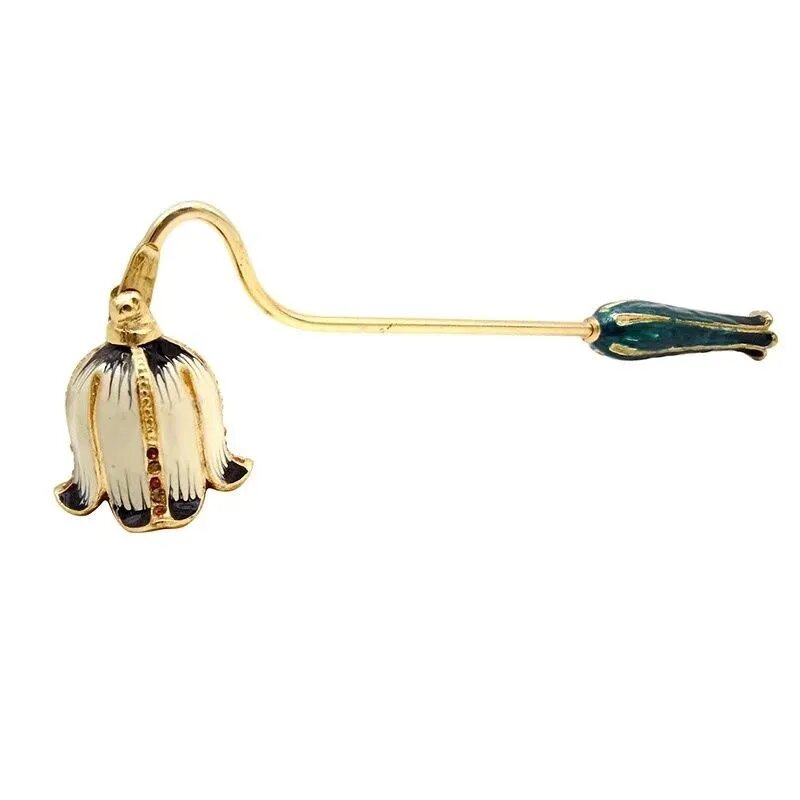 Гаситель для свечей, колпачок для тушения свечей, гасильник, белый