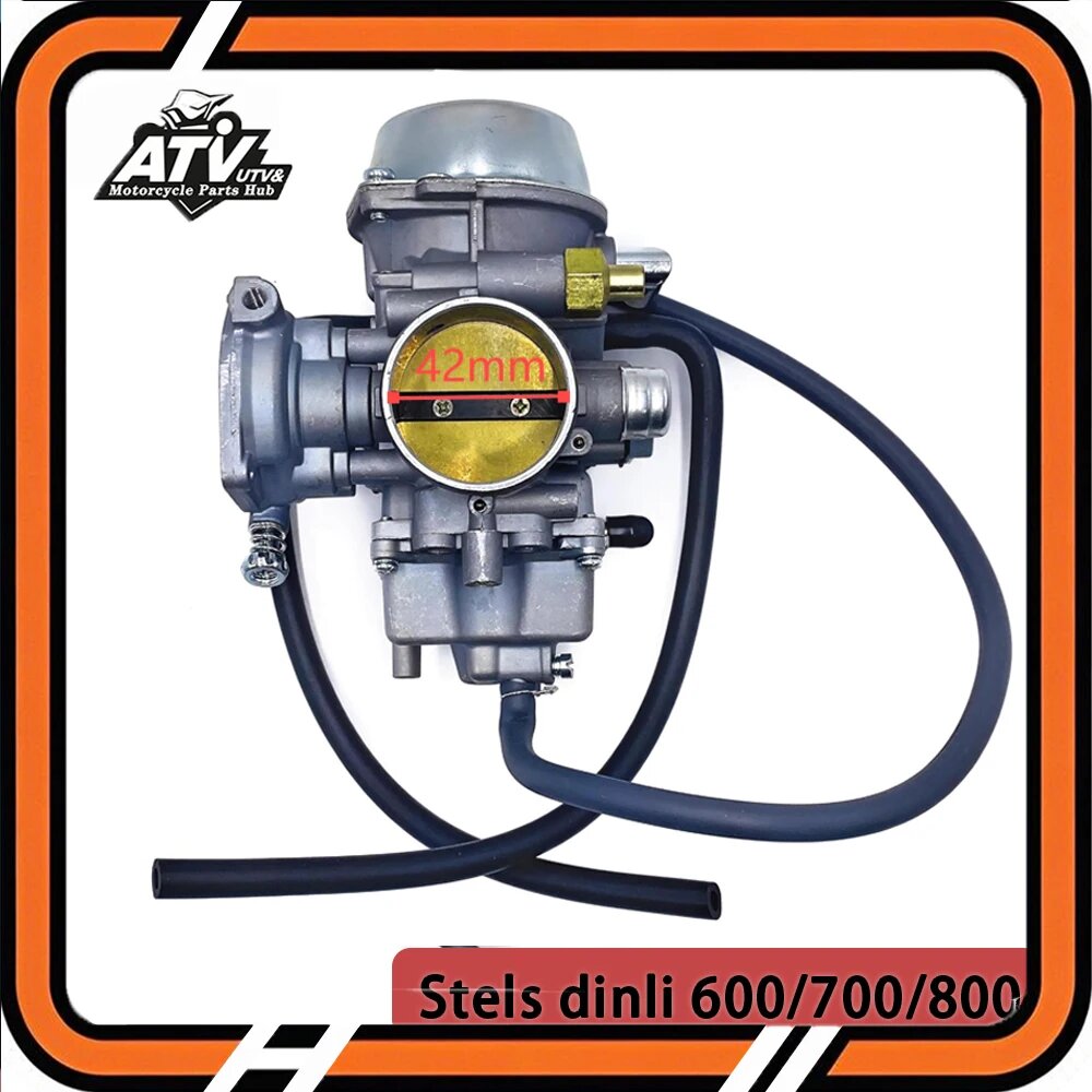 Карбюратор PD42J-5 в сборе для dinli 600 700 800 Stels ATV 600 700 800 Карбюратор LU014495 16100F390000 E150176-00 E150246-00