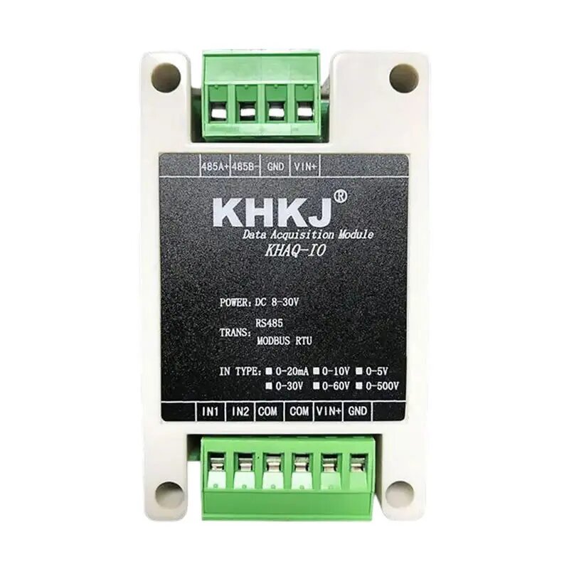 TONIFISHI 2-канальный модуль сбора данных 4-20mA RS485 MODBUS RTU