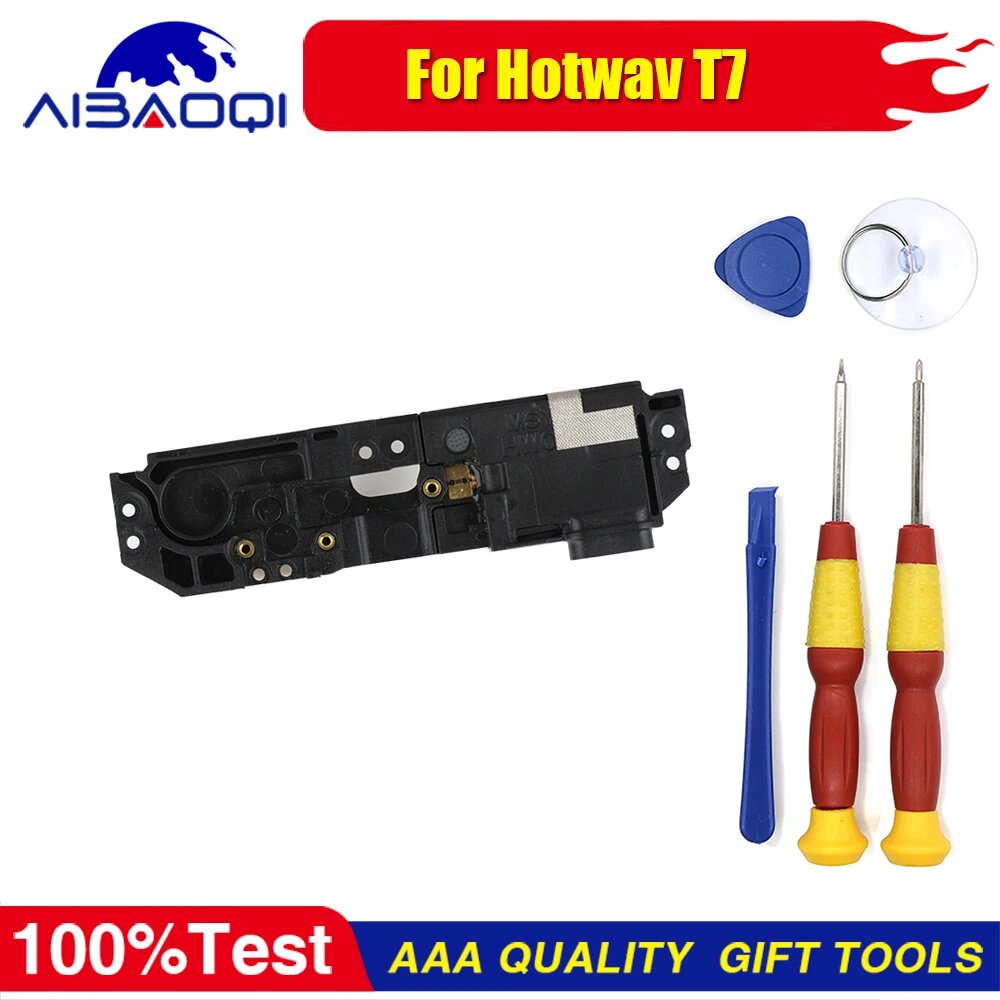 Громкий динамик, громкий динамик, звуковой сигнал, звуковой сигнал для телефона Hotwav T7, запчасти, аксессуары, отличные запасные части