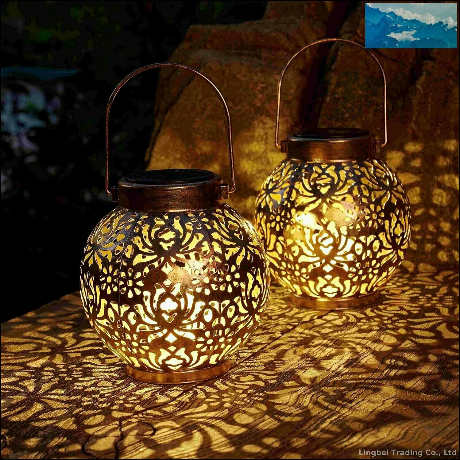 1 марокканских декоративных ламп, высотой 7', работающих на батарейках, беспроводные лампы