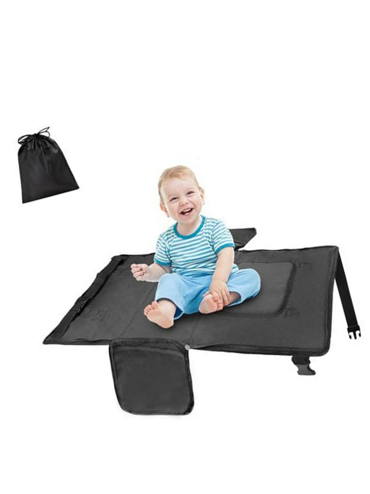 Переносная детская кроватка в самолете, раскладная конструкция, удлинитель детского сиденья