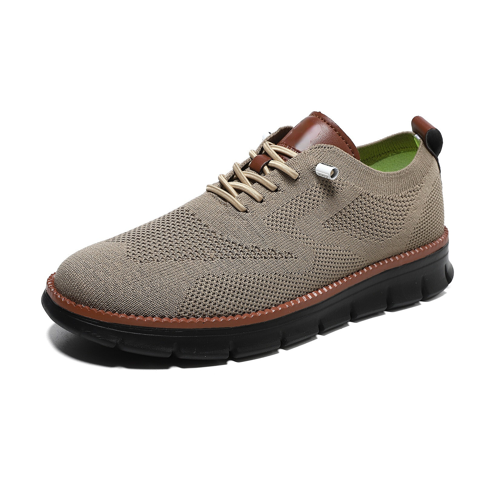 2025 Легкие повседневные мужские кроссовки на шнуровке, дышащий материал Flyknit, спортивная обувь больших размеров, размеры 36-50, EU:48