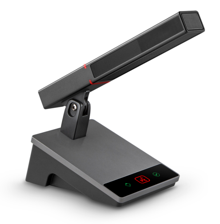 Qtex QCM W6310DND- Проводной микрофонный пульт делегата, микрофон «гусиная шея», «горячая» замена