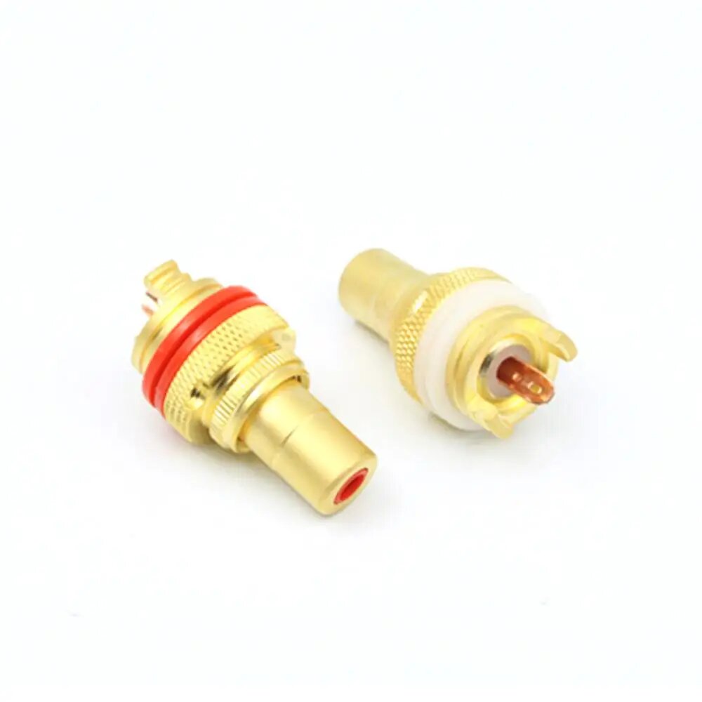 Hi-Fi разъемы RCA de Audio de alto Rendimiento коннектор hembra RCA 8 шт./лот