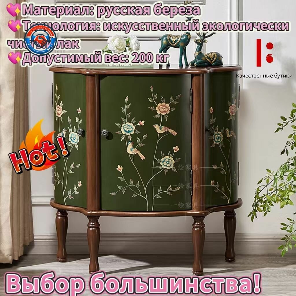 Буфет для кухни и гостиной, современный чайный шкаф с боковыми секциями, простой вместительный сервант для посуды и винных бокалов, угловой буфет-витрина в стиле минимализм