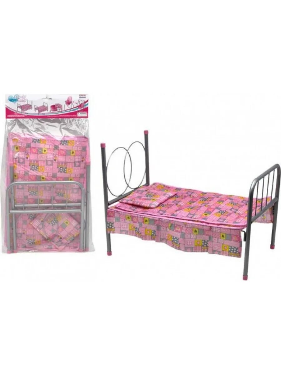 Кроватка для куклы, в пакете