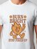 Футболка PRINTSHOT, 1 шт., размер L, белый