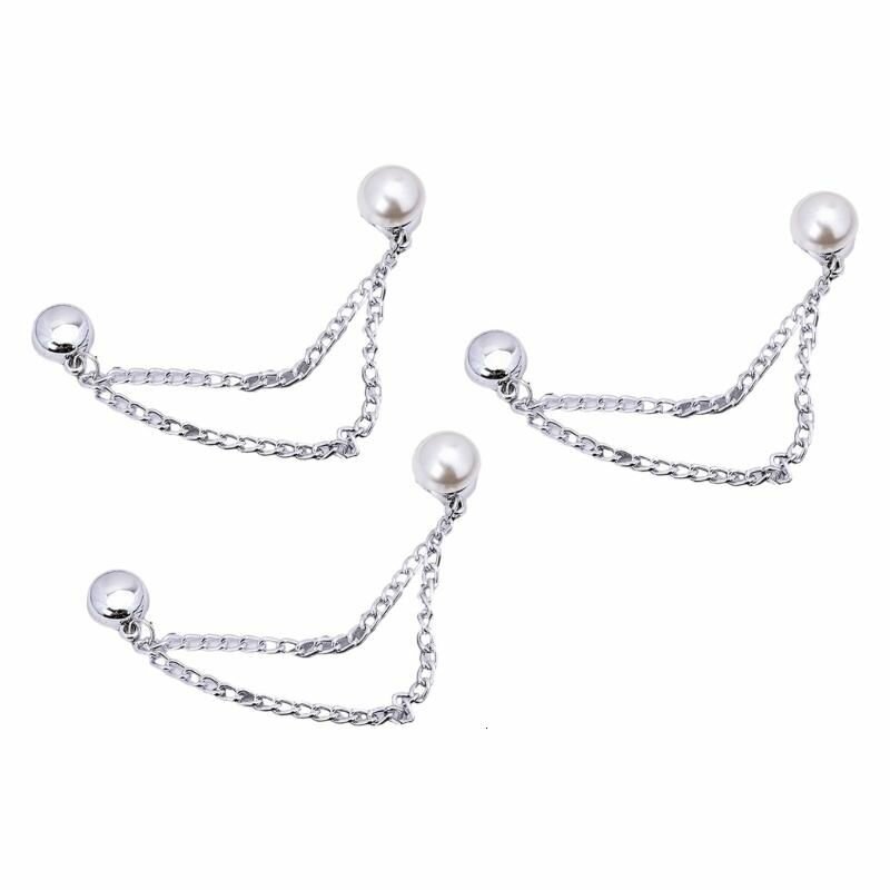 Магнитные клипсы для одежды с сердцем и медведем, - Форма жемчуга