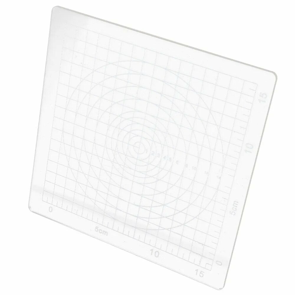 Прозрачный акриловый коврик для лепки и сушки глины для домашнего использования