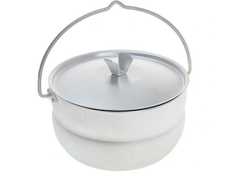 Котелок 4.5л алюминиевый туристический