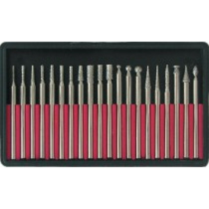 Набор шарошек С алмаз напыл 20ШТ FIT