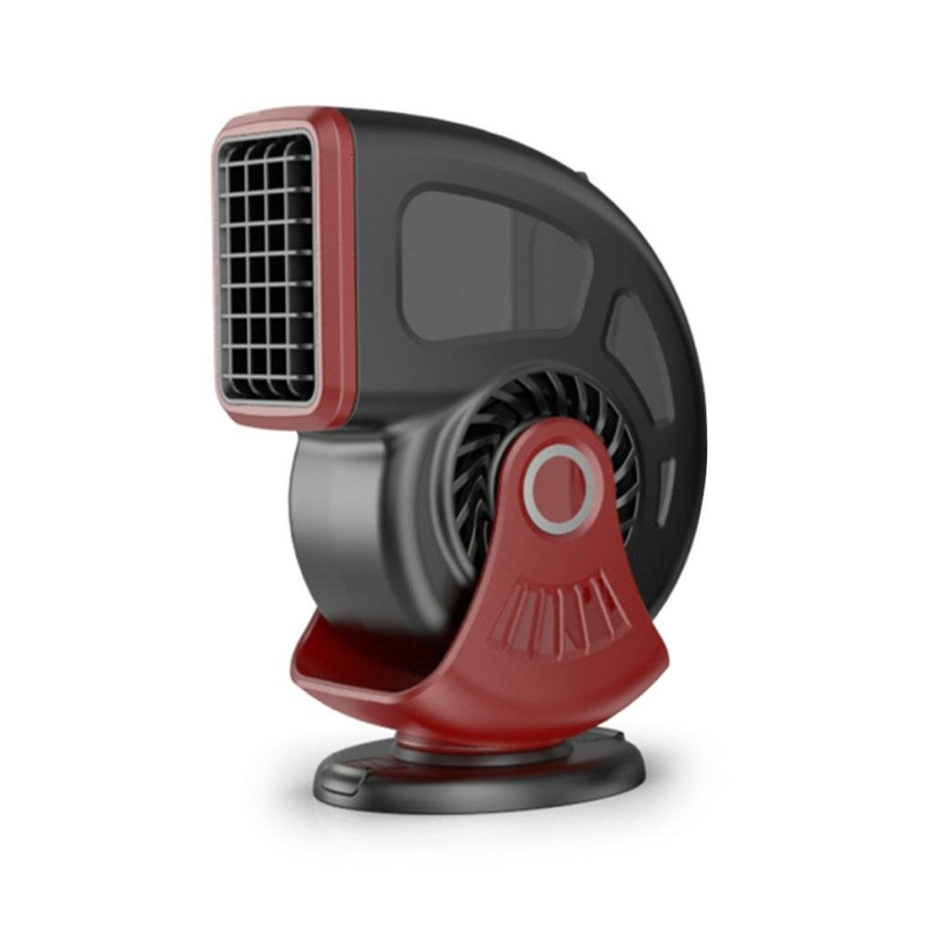 Обогреватель автомобильный 12 В, черный красный