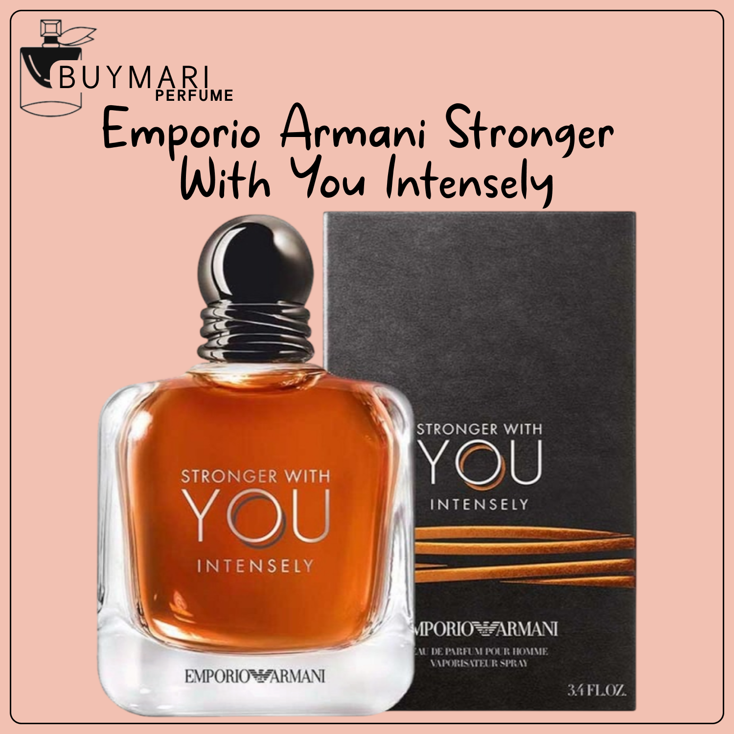 Парфюмерная вода Giorgio Armani Emporio Armani Stronger With You Intensely 100 мл.