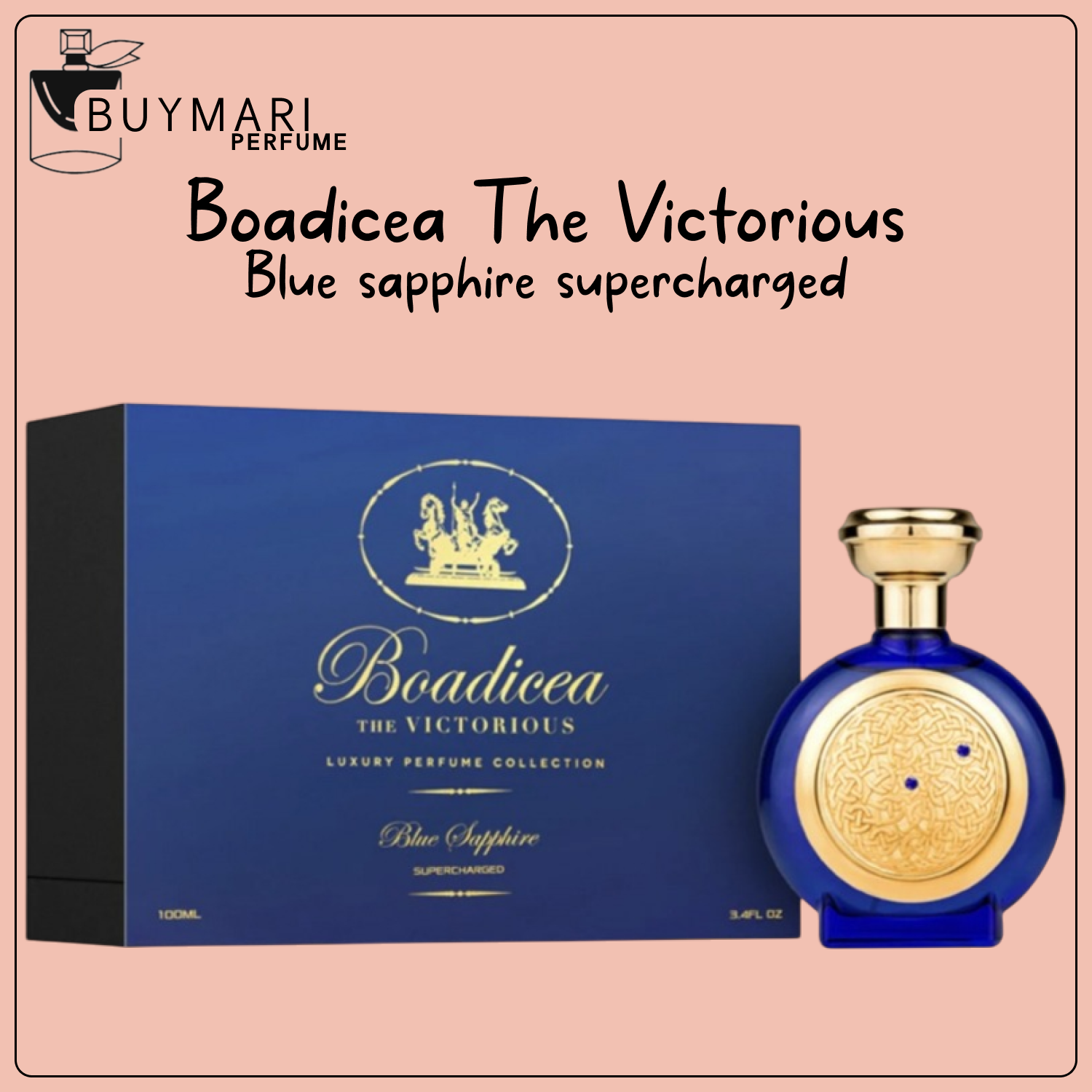 Парфюмерная вода Boadicea the Victorious Blue Sapphire Supercharged 100 мл Унисекс