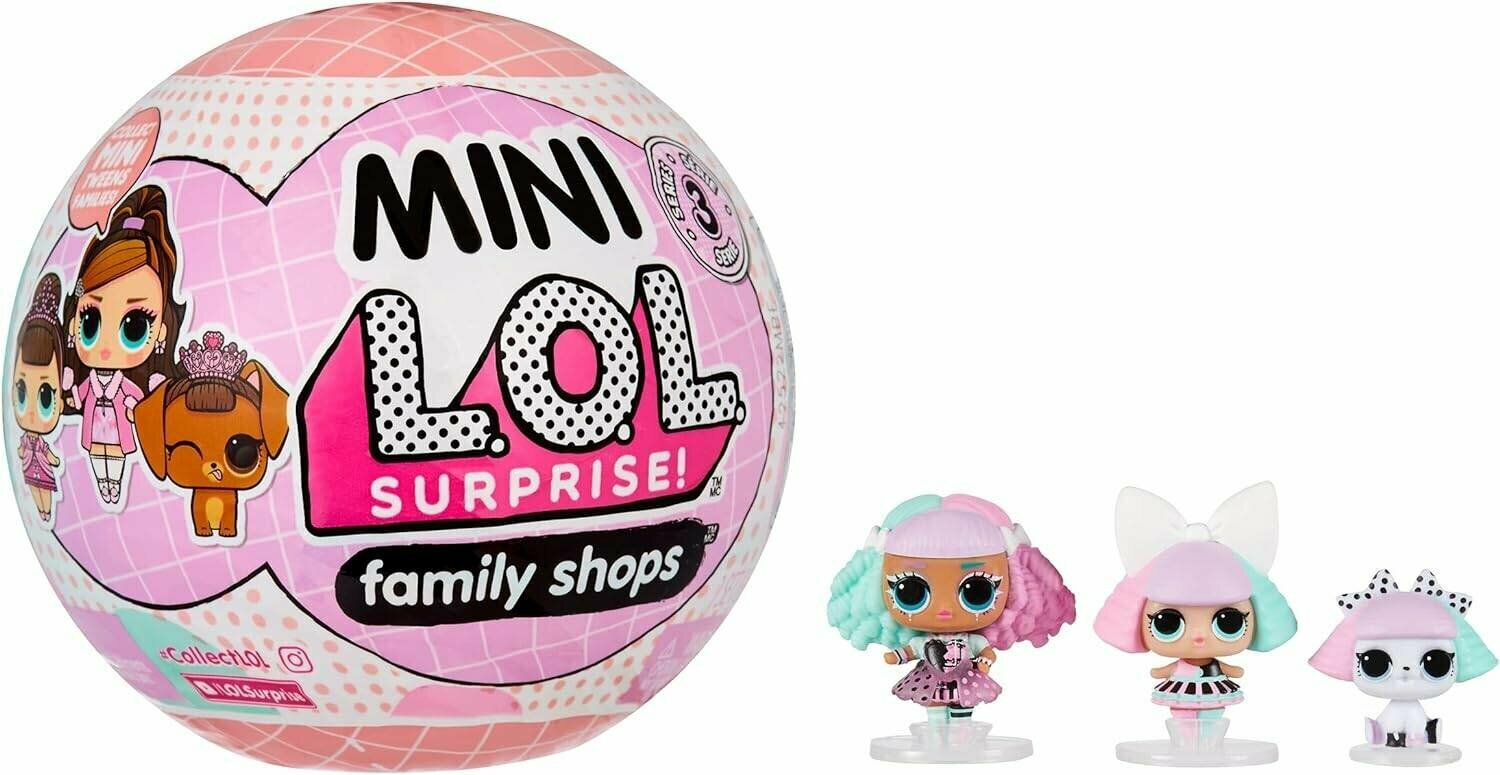 Кукла LOL SURPRISE Mini Family shops Лол Сюрприз Мини Семья 3 серия 588467EUC