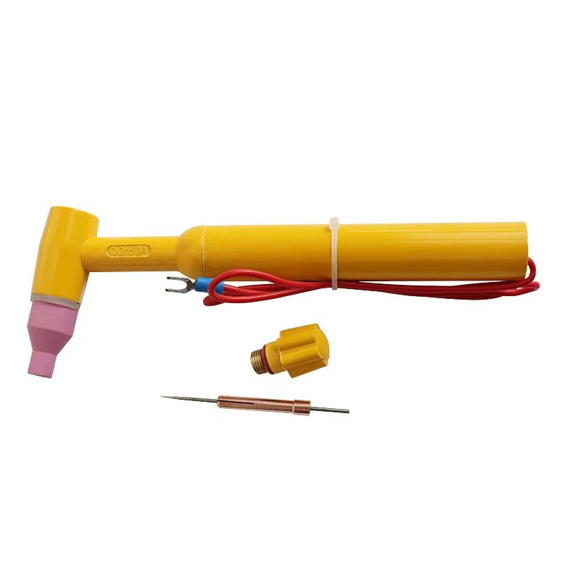 Желтый ручной ювелирный сварочный аппарат со сварочной иглой，220V