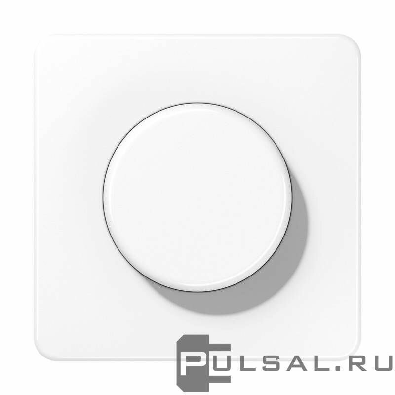 CD1540WW Накладка для диммера поворотный поворотно-нажимной с возможностью управления с 2-х мест пластмасса белый