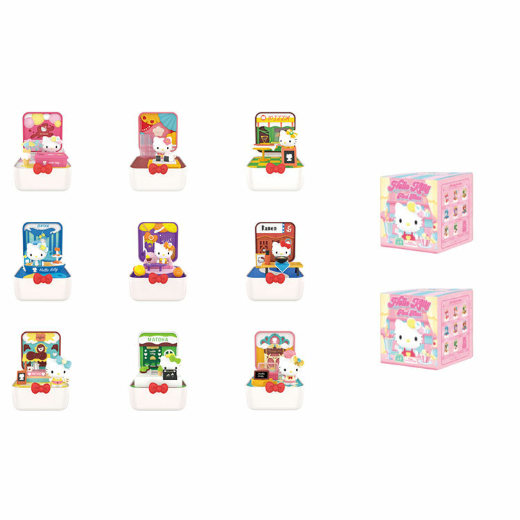 Фигурка унисекс POP MART Hello Kitty Delicious Town, Two Blind Boxes (Random Style), assorted