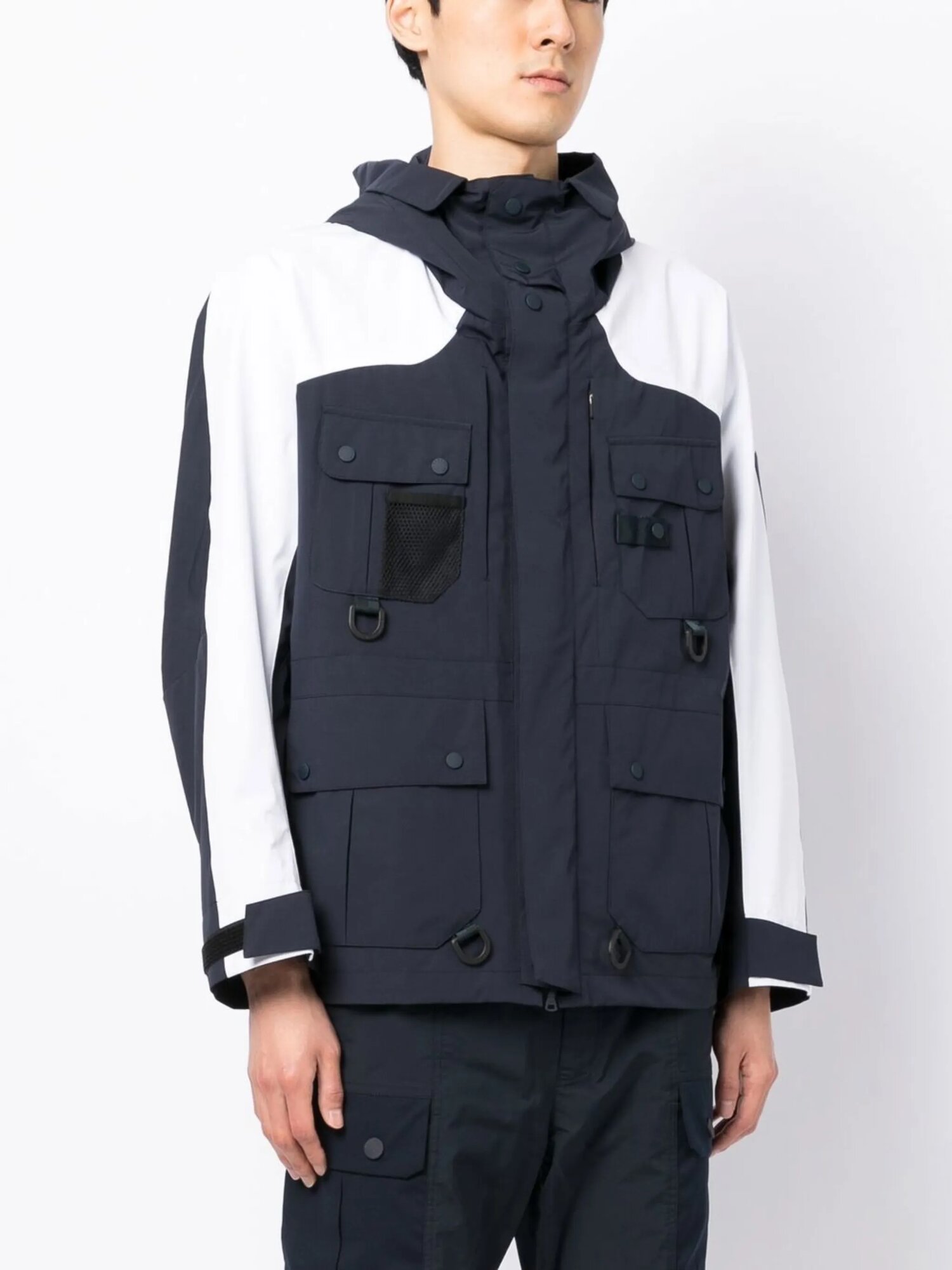 Куртка White Mountaineering, размер 52, синий — фото 1