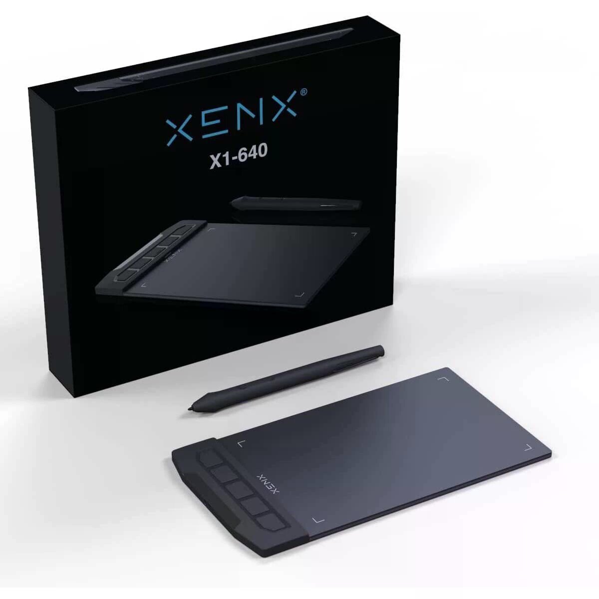 XENX X1-640 доска для рисования 6X4-дюймовый цифровой планшет с ручной росписью доска для письма на мобильном телефоне компьютер