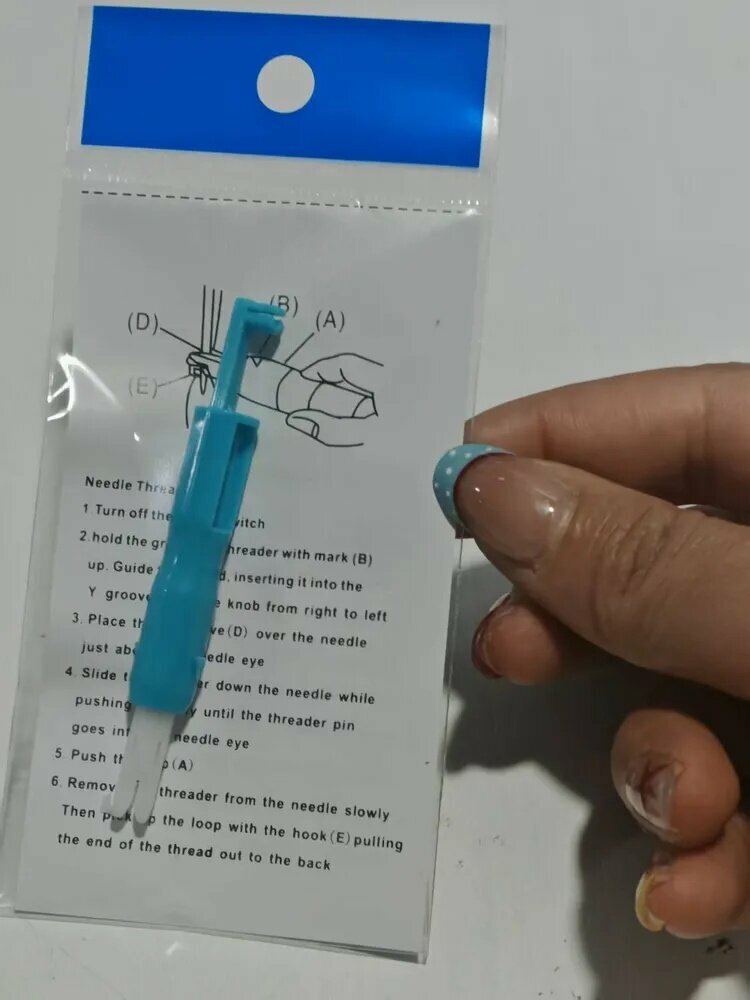 Нитковдеватель для иголки, нитевдеватель для швейной машины,1 штук — фото 1