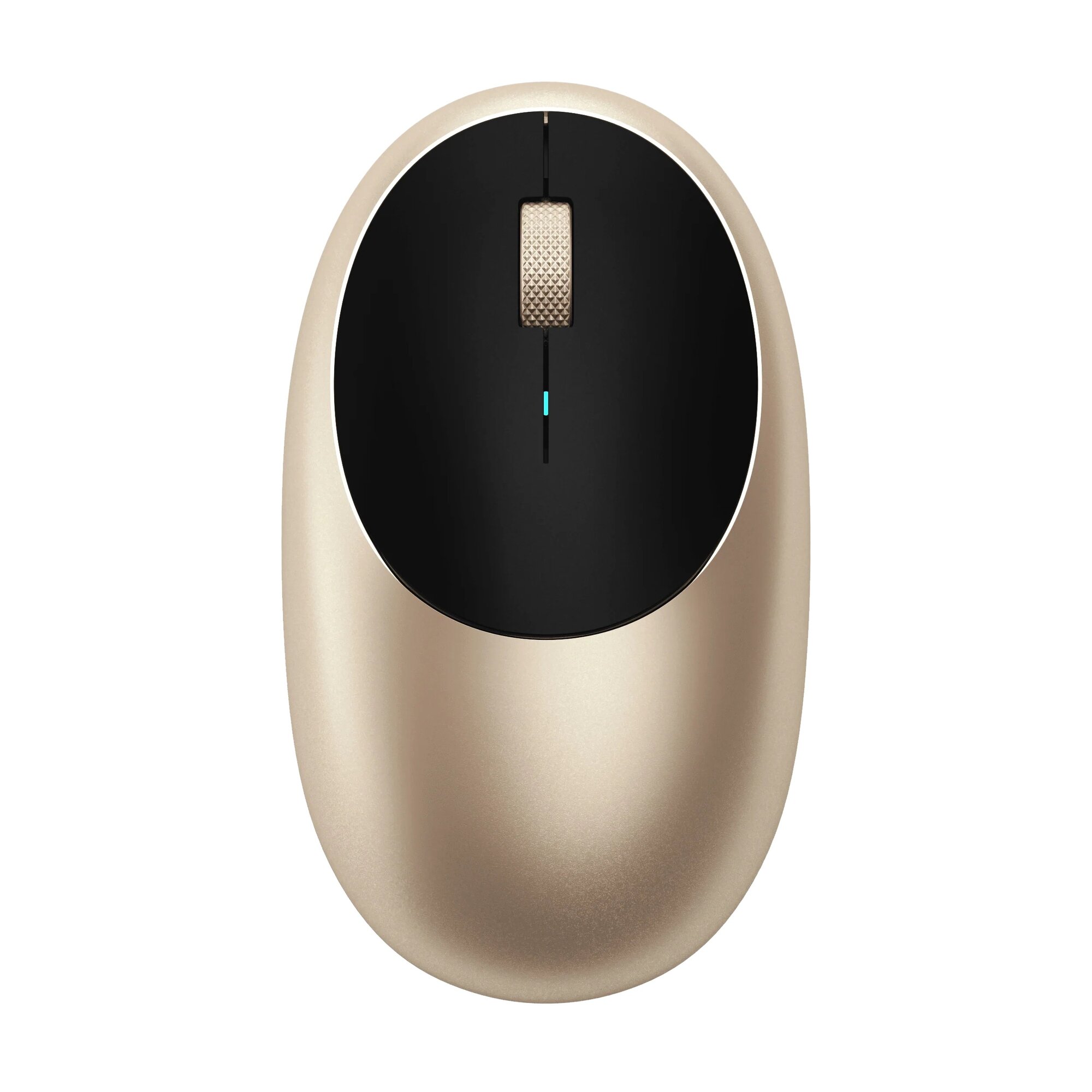 Мышь беспроводная SATECHI M1, Bluetooth, оптическая, USB-C, 1200dpi, золотистый и черный (st-abtcmg)