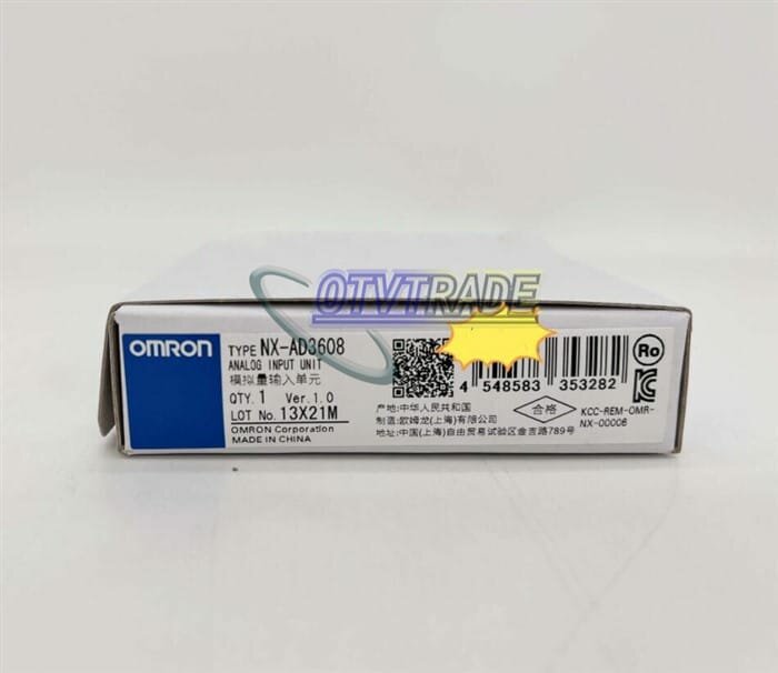 Модуль OMRON analog input unit NX-AD3608