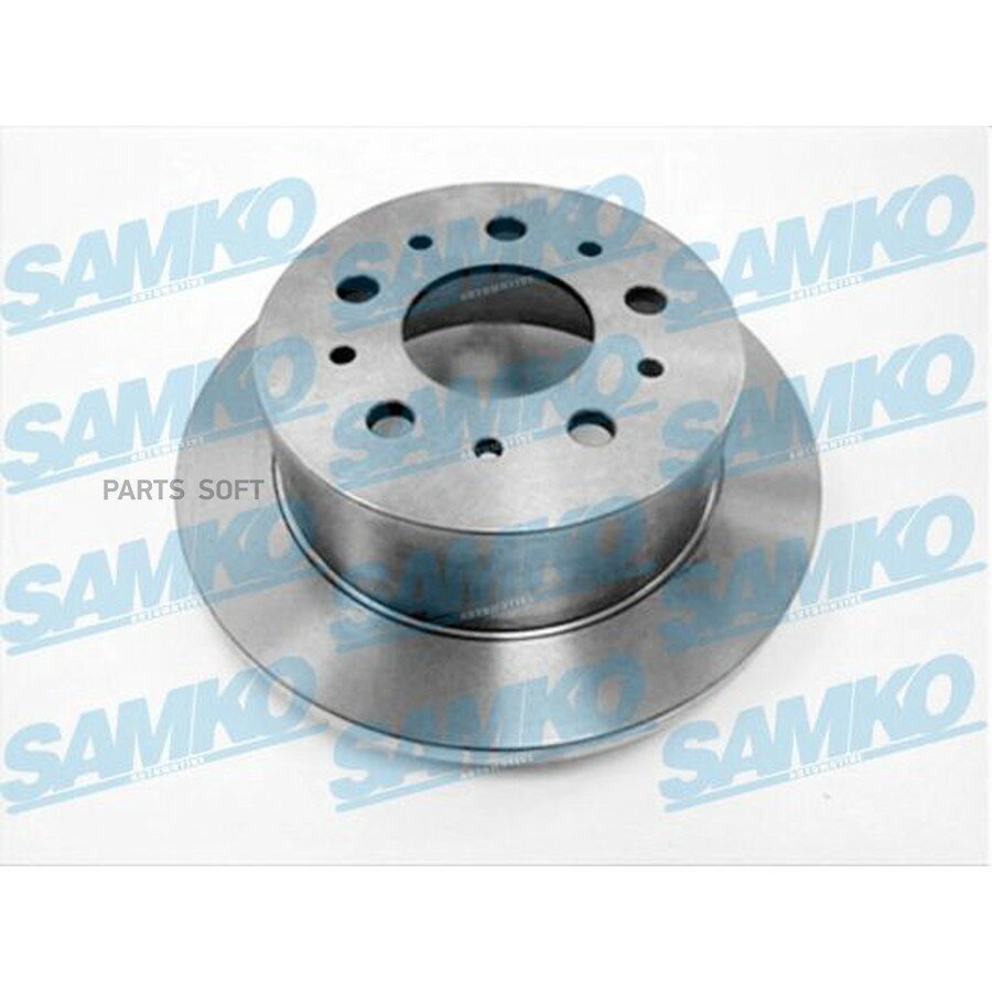 Диск тормозной от официального дистрибьютора, SAMKO, артикул C1006P