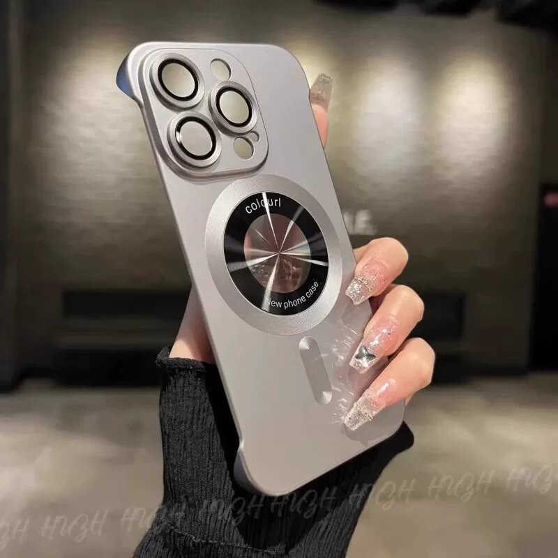 IPhone 13 Титановый серый Металлическая матовая отделка с защитой экрана