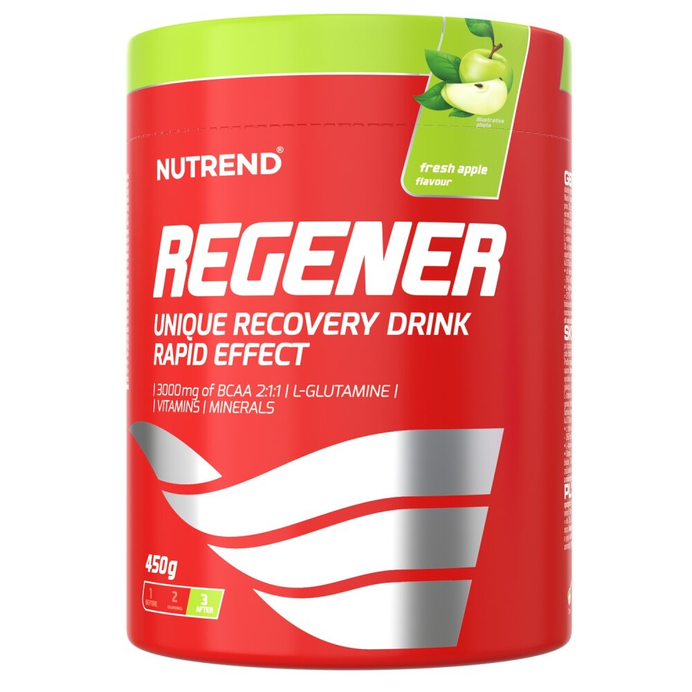 Nutrend Regener, 450 г, Вкус Fresh Apple / Свежее Яблоко