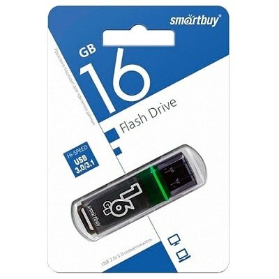 Флешка SmartBuy Glossy USB 3.0 16GB