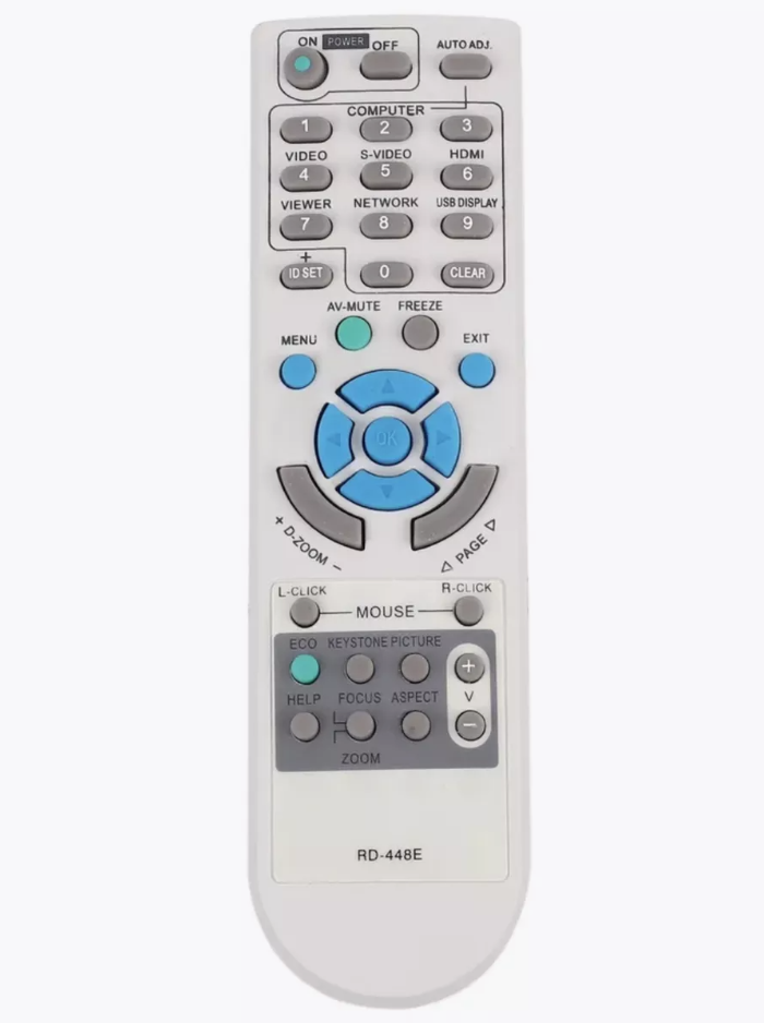 Пульт для проектора NEC V260X+ V300X+ V260 RD-448E RD-443