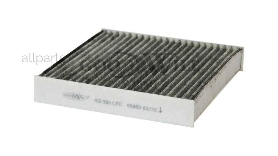 GOODWILL AG 393 CFC Фильтр салона угольный FIAT, SUZUKI SWIFT, SX4 GOODWILL AG 393 CFC