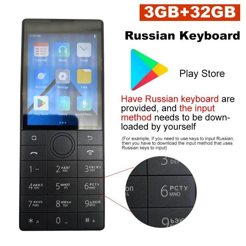 Смартфон QIN f22, 32/32ГБ, russia