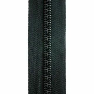 Молния рулонная витая тип 7. 25 метров, 25 бегунков